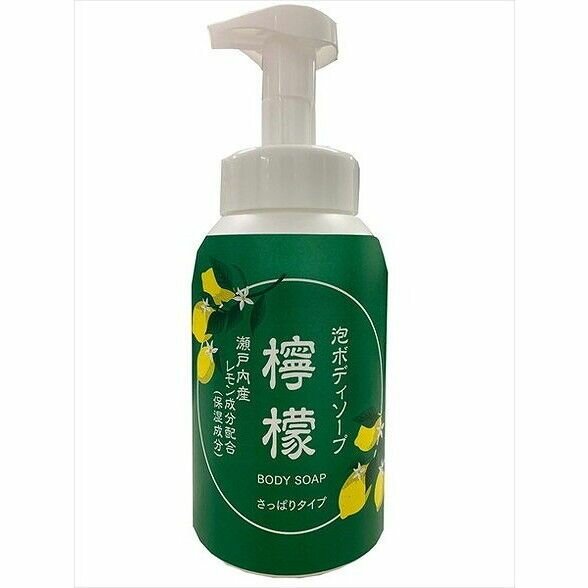 Увлажняющее мыло-пенка "Animo Body Soap Lemon" для тела (с соком и цедрой лимона)
