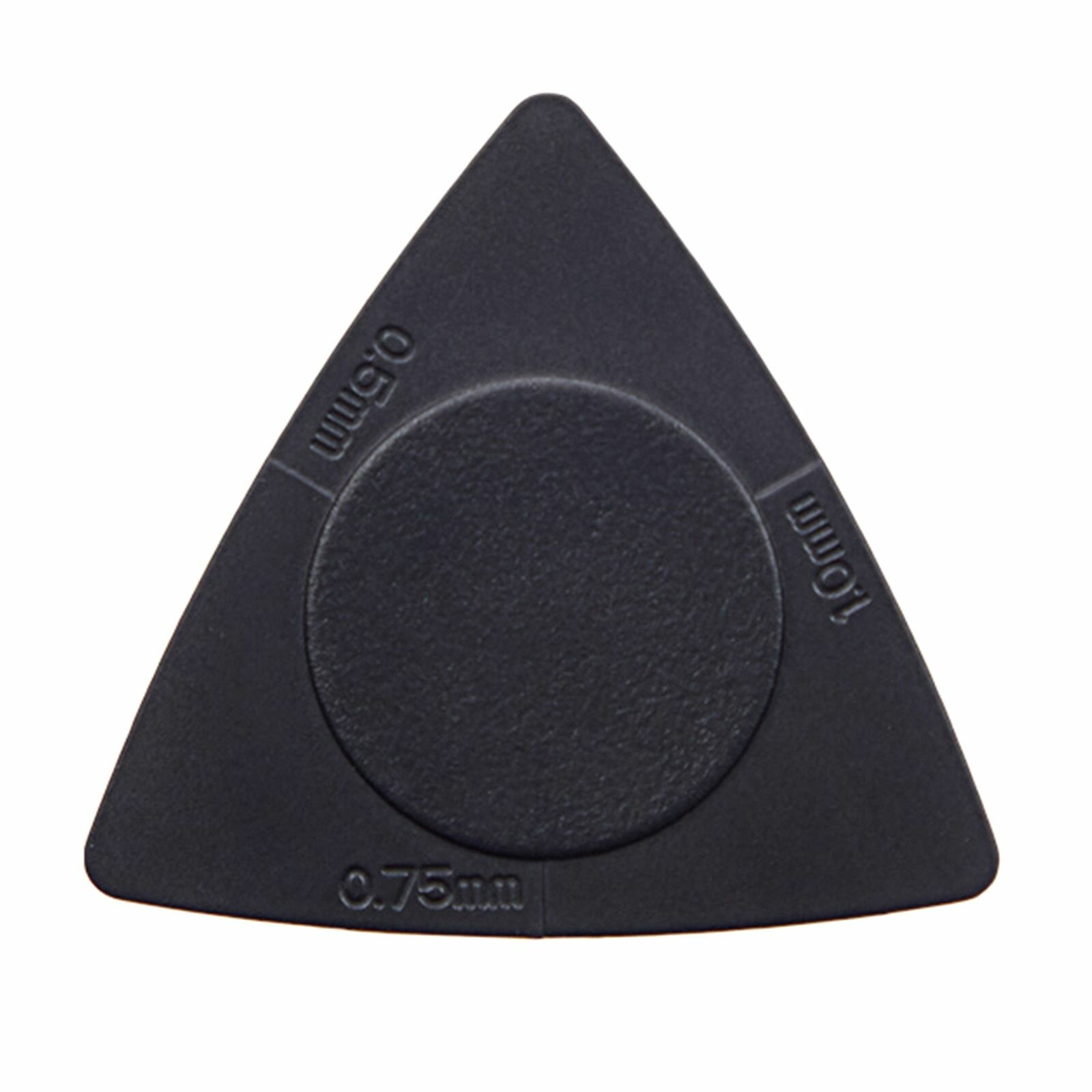 Аксессуар для струнных, Гитарные треугольные матовые антискользящие медиаторы - черные, 10 штук,