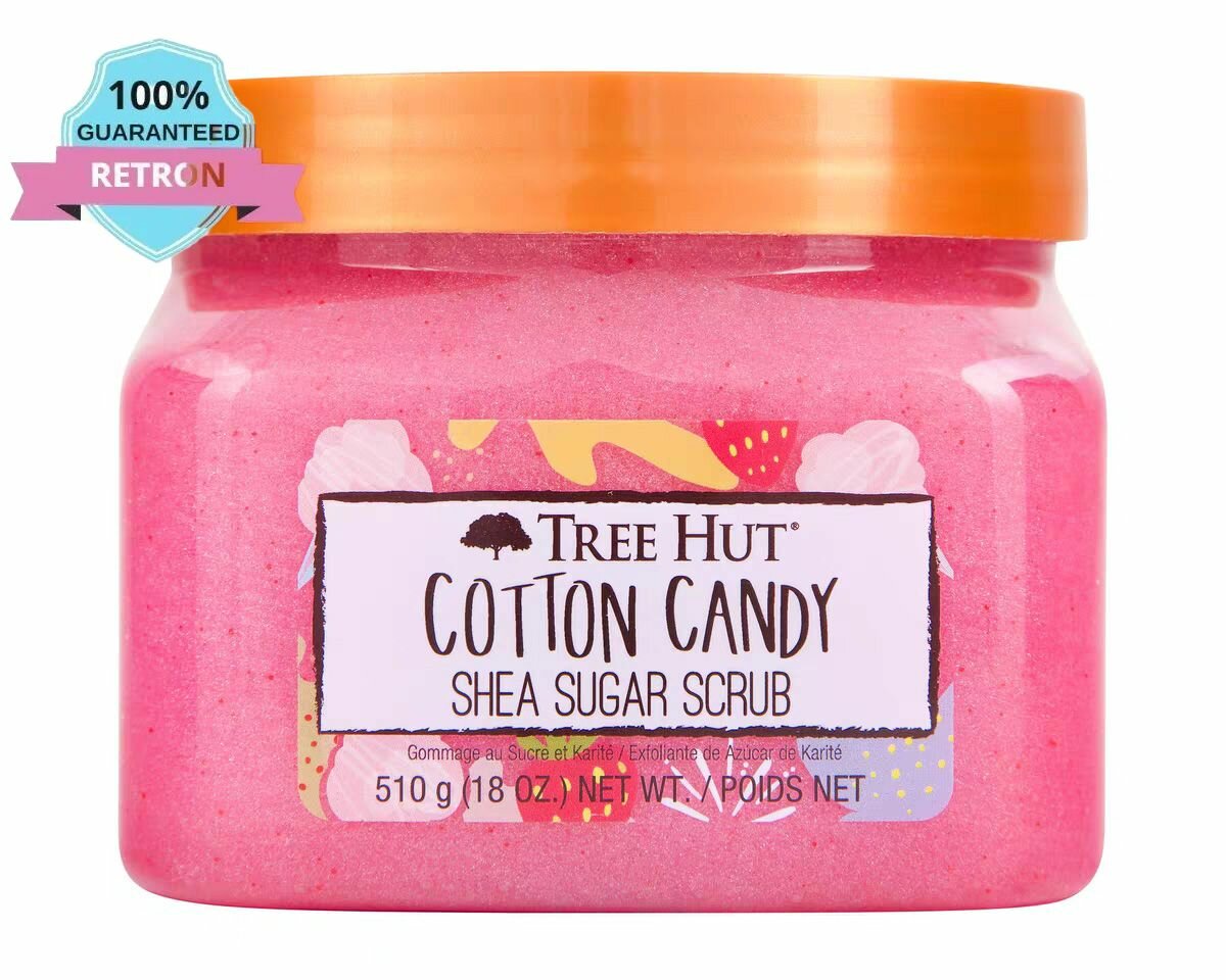 Tree Hut Скраб для тела Shea Sugar Body Scrub - cotton candy