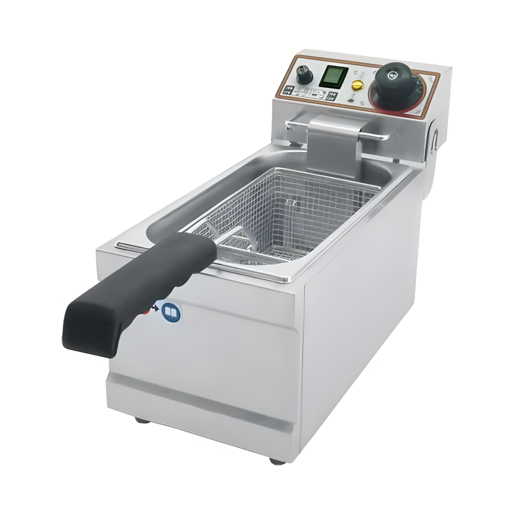 Фритюрница BECKERS FB 4 LTA, объём 4л, фритюрница профессиональная для кафе, ресторана, электрофритюрница, 2кВт