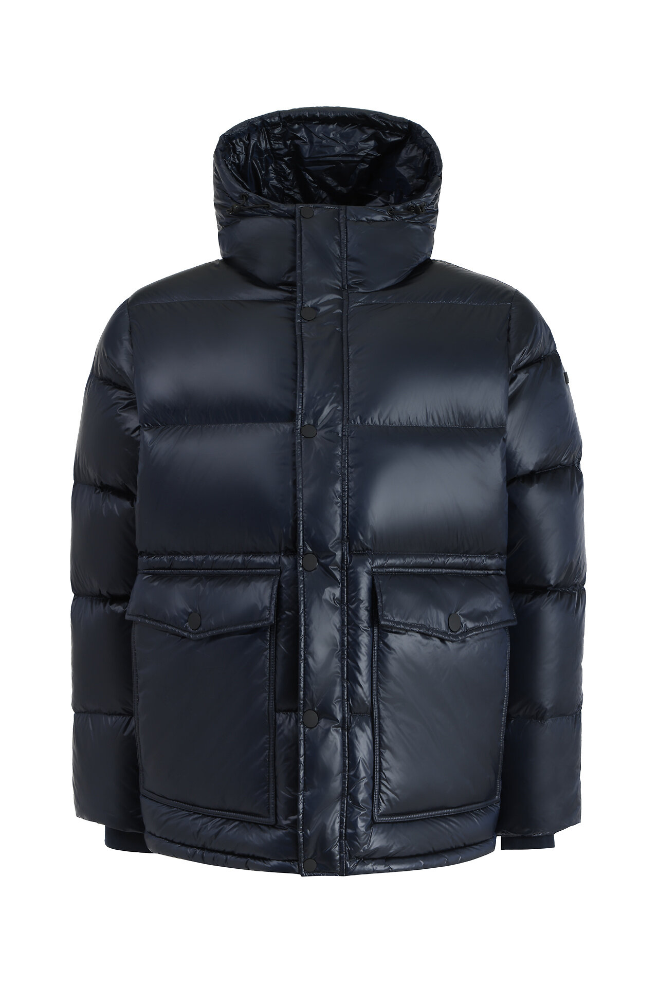 Пуховик EA7 EMPORIO ARMANI, размер L, синий