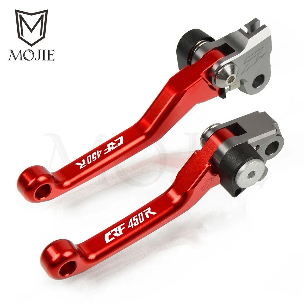 Красные рычаги сцепления/тормоза для Honda CRF450R 04-06