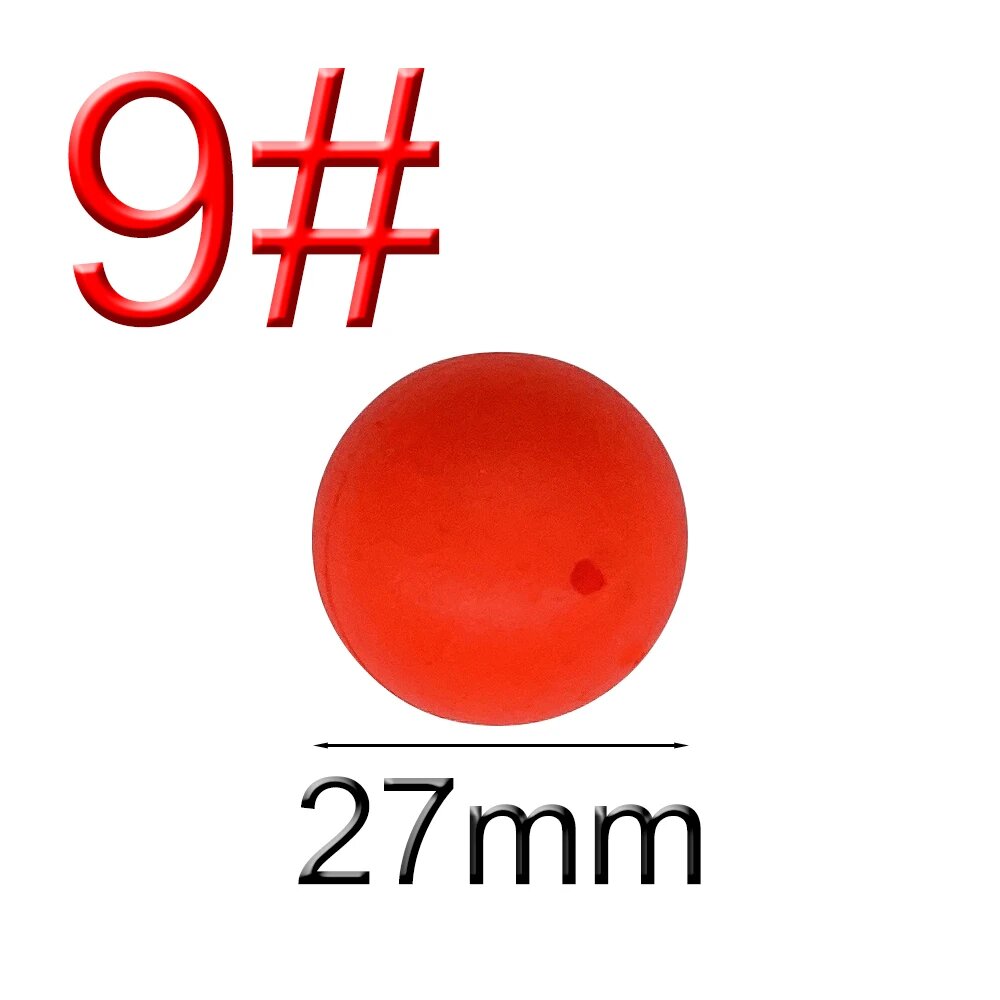 Красный желтый поплавки из пенополистирола 9 (size 9)