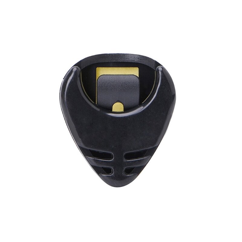 Коробка для медиаторов, зажим медиатора, набор одинарный-черный