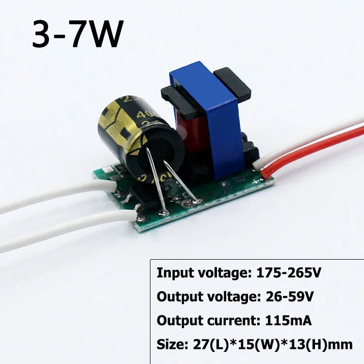 Трансформатор освещения Warm and Happy 3-40Вт AC175-265V 3-7W 115mA