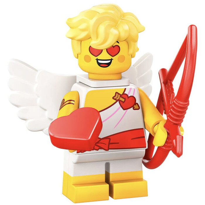 Минифиурка LEGO Minifigures (71048-9) Мальчик - Купидон, 1 фигурка