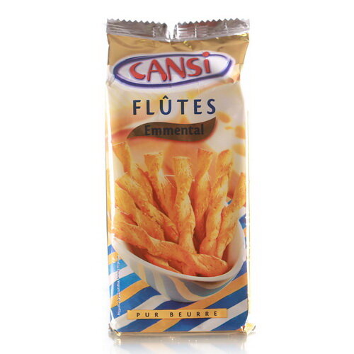 Палочки CANSIMAG слоен. возд."Flutes Fromage Emmental" с сыром эмменталь 125г