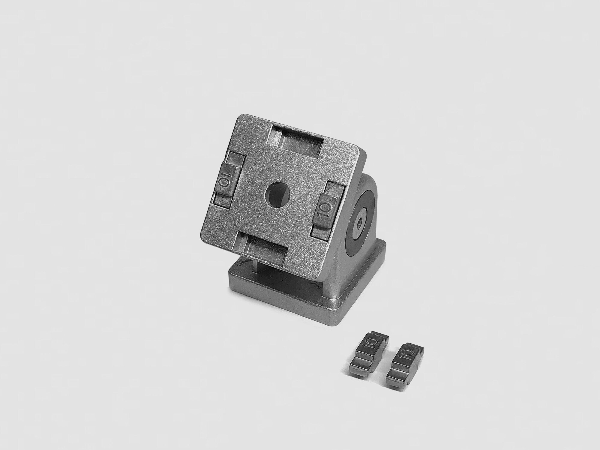 Шарнирный соединитель 45х45, паз 10, D06 / 1 шт / соберизавод