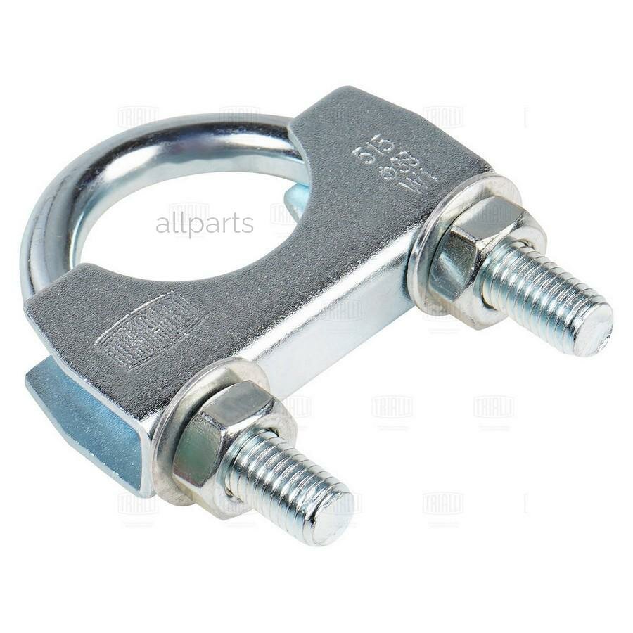 TRIALLI UC 38 Z Хомут глушителя U-образный D=38 мм (стремянка) (оцинк. сталь) TRIALLI UC 38 Z