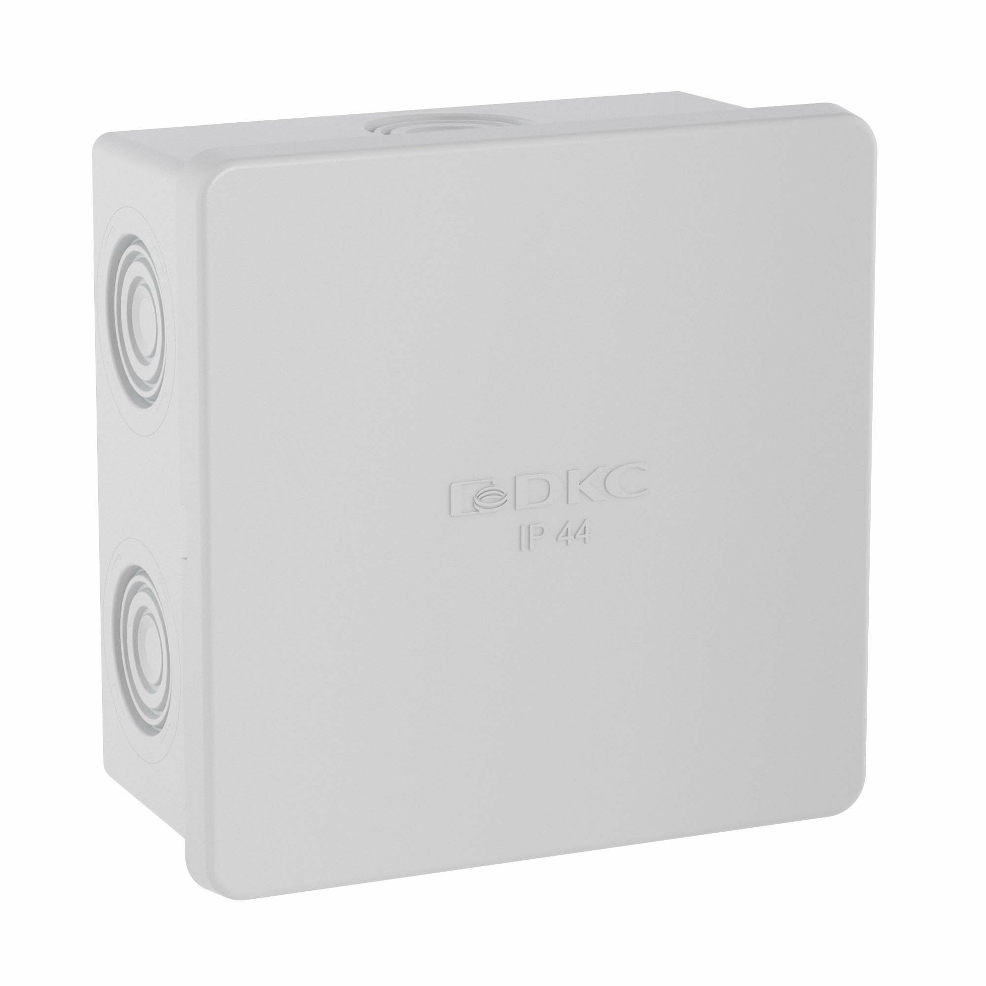 DKC Коробка ответвит. с 6 кабельными вводами д.20мм, IP44, 80х80х40мм (розница), 53700R