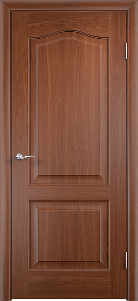 Межкомнатная Дверь Verda Классика Итальянский Орех Глухая 2000х900мм (Полотно 1шт) / Верда.