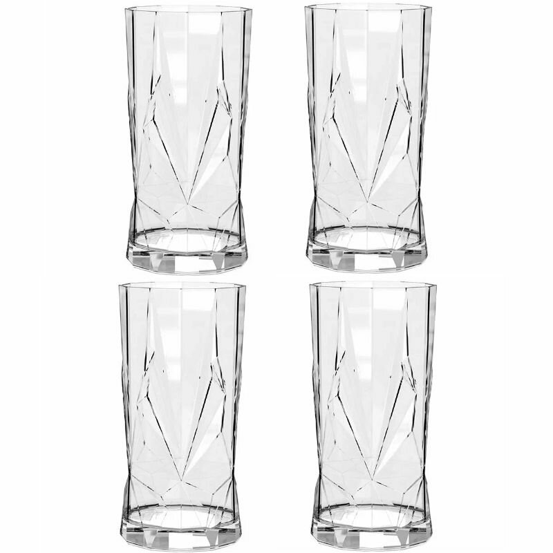 Набор (4шт) стаканов Хайбол ОСЗ Рош 450 мл (без подарочной упаковки)