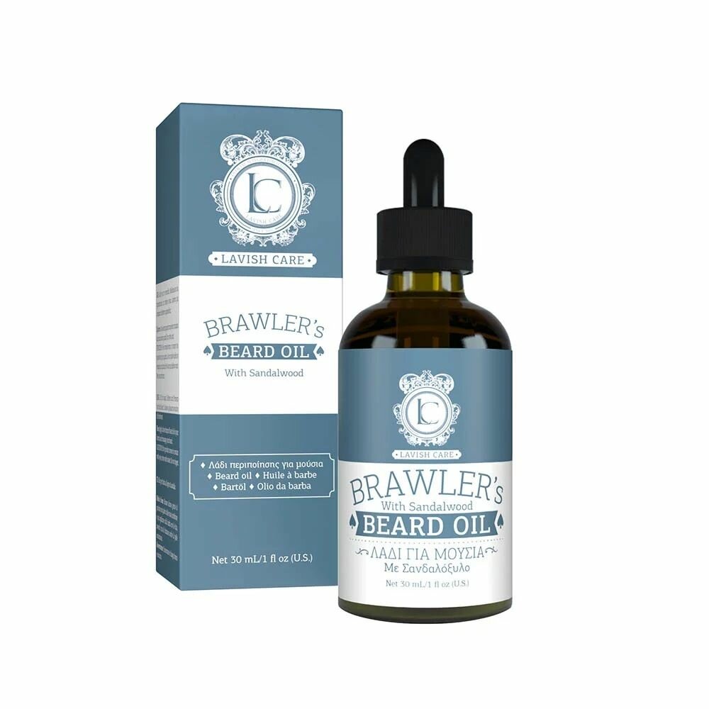 Масло для бороды Lavish Care Brawler's oil Sandalwood, 30 мл