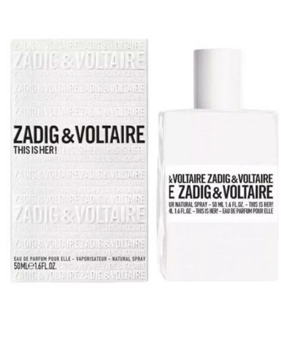 Парфюмированная вода Женская Zadig & Voltaire This is Her! (edp) 50мл