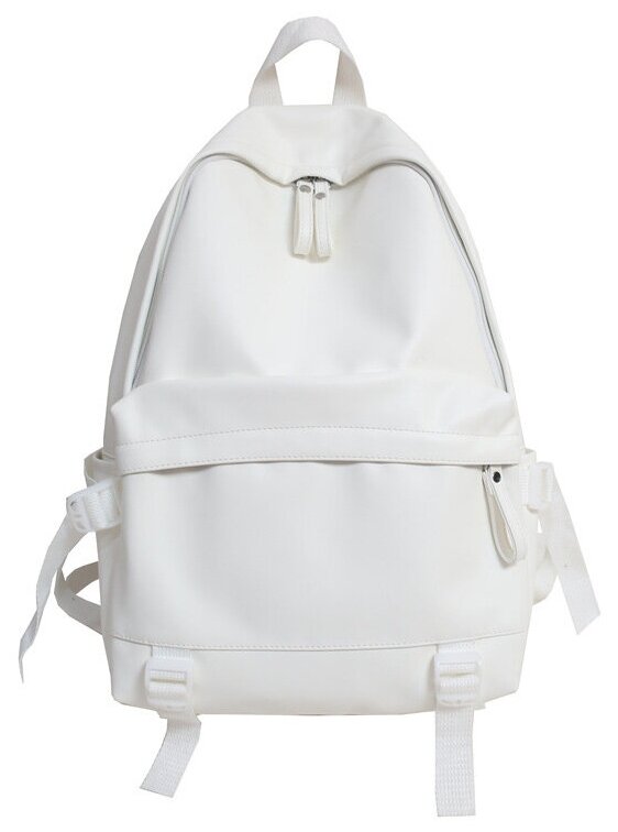 Большой кожаный рюкзак, кожаный ранец, кожаный портфель, рюкзак для него и для неё из экокожи, кожаный рюкзак