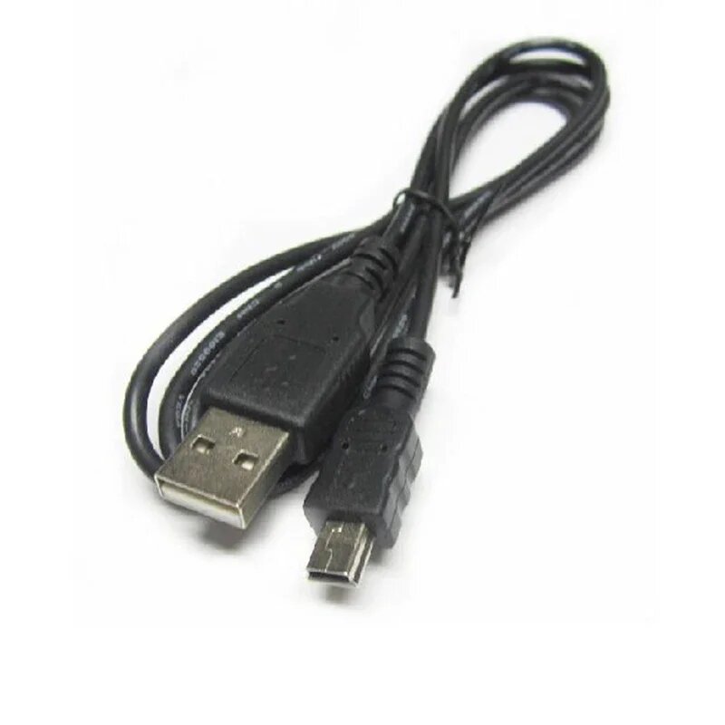 Кабель для зарядки данных, адаптер USB 2.0 A Male to Mini 5 Pin B Best Black длина 80/100 см Кабели для передачи данных USB-удлинитель