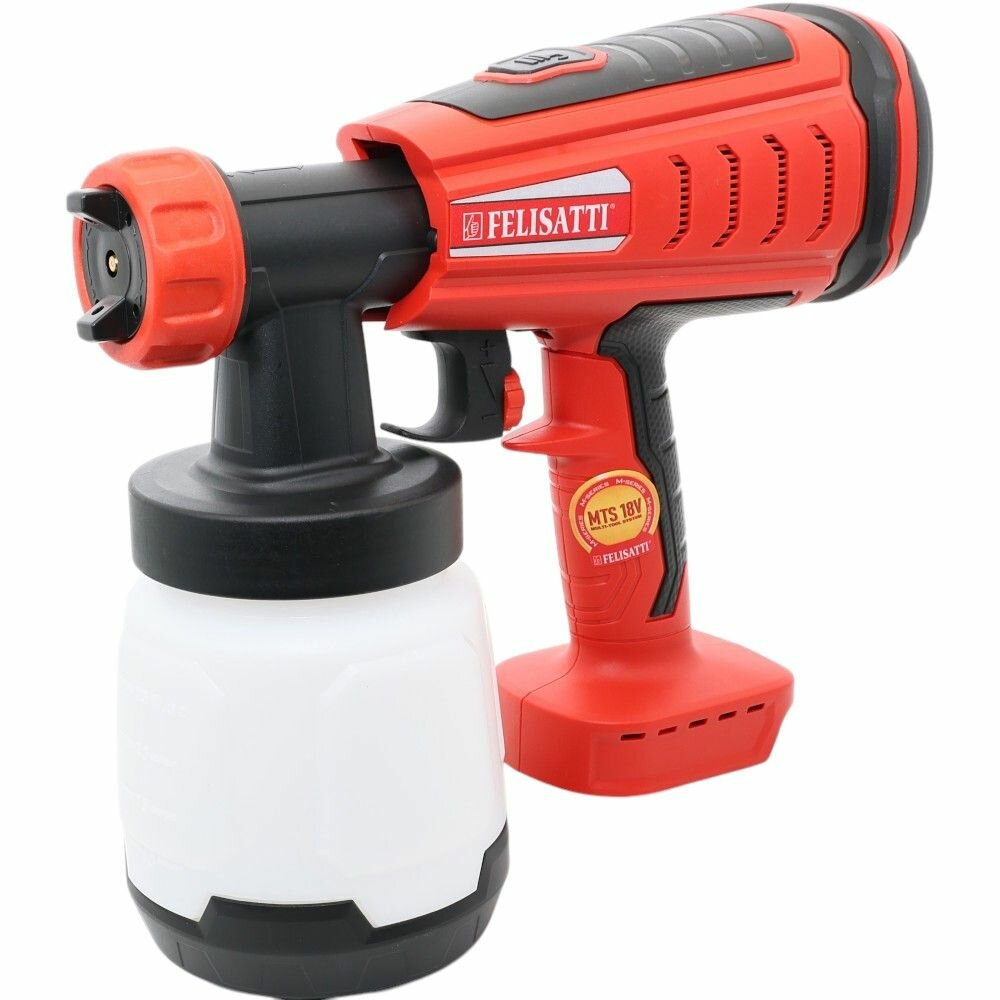 Краскопульт аккумуляторный FELISATTI FT1188 без АКБ и ЗУ