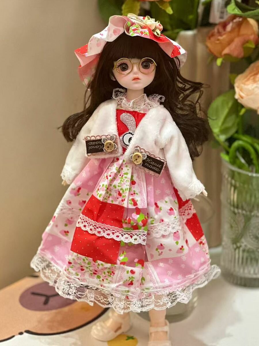 Кукла шарнирная для девочки BJD 31см Новый год День рождение