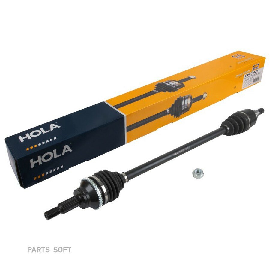 HOLA CV60-028 Привод в сборе (25/21 шл. задняя ось левый/правый) RENAULT Duster (4WD) NISSAN Terrano III (4WD) ()