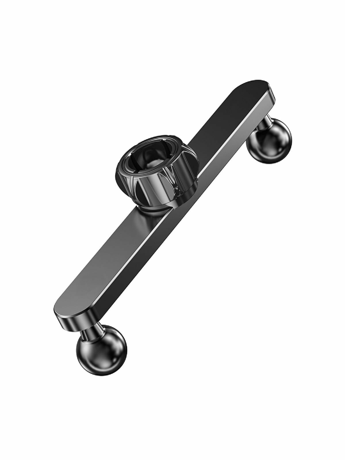 Крепление для мобильного устройства, Алюминиевый сплав 17 мм женский к двойному 17 мм мужскому держателю мобильного телефона с одной точкой и двумя адаптерами