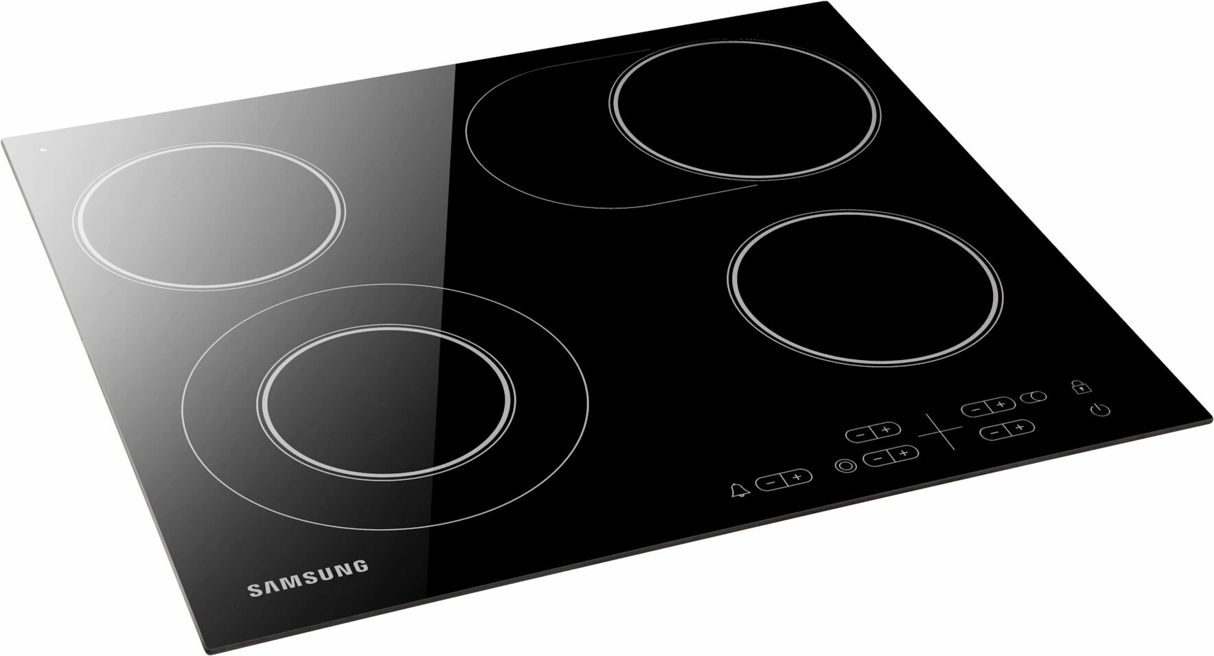 Встраиваемая электрическая варочная панель Samsung NZ64T3516AK/WT