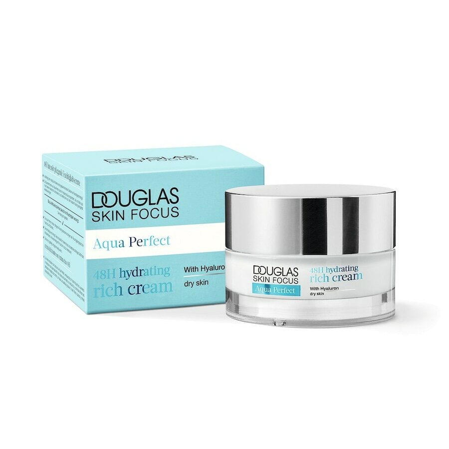 Douglas Collection Увлажняющий крем для лица Skin Focus Aqua Perfect 48H Hydrating Rich Cream, 50 мл