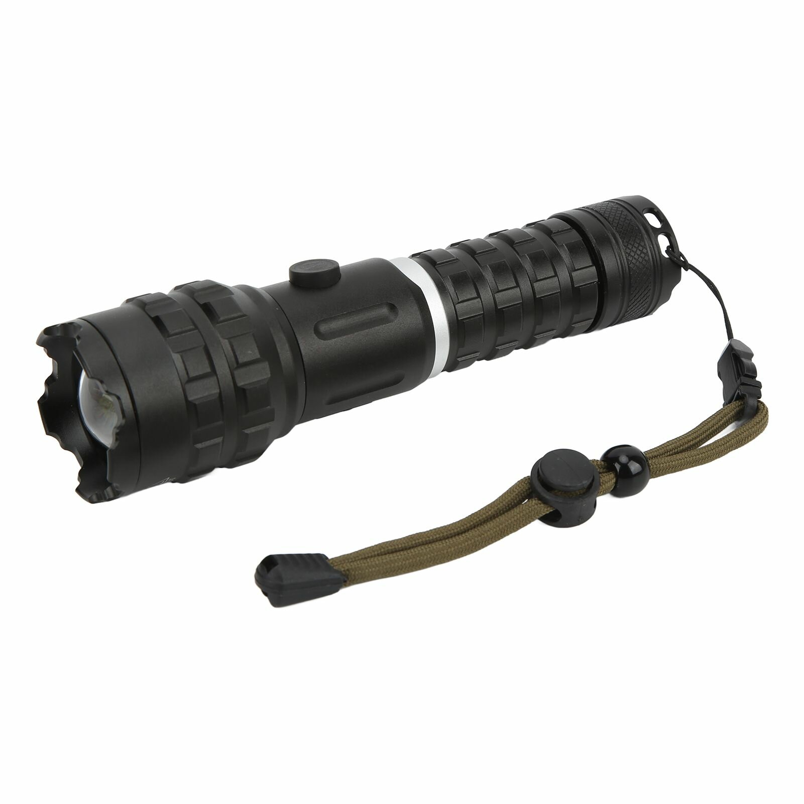 XHP90 Мощный фонарик с USB-кабелем IPX4 Водонепроницаемый фонарик с масштабированием 2300LM