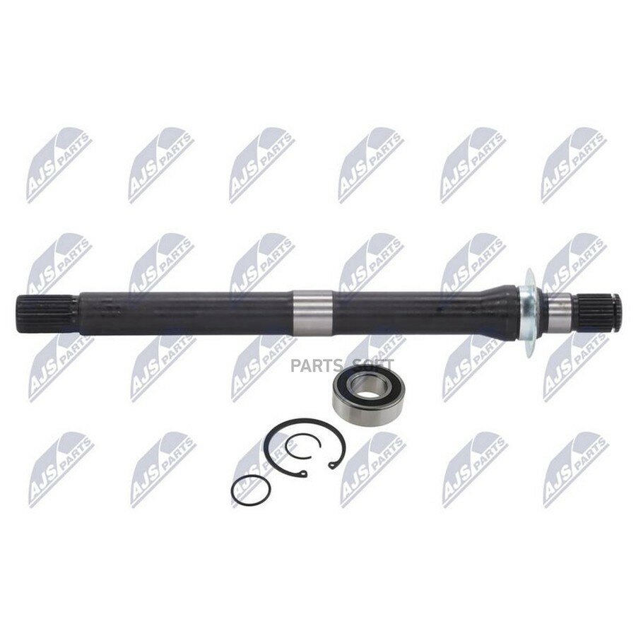 Полуось HYND TUCSON 1.6T-GDI,2.0,2.0CRDI 15-20, IX35 2.0 2WD, AWD 13-15, KIA SPRTAGE V 2.0 2WD 21 от официального дистрибьютора, NTY, артикул NWPHY522