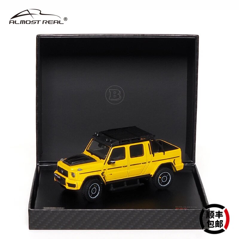 Модель автомобиля Brabus G800 Adventure Edition XLP Boom Play 1:43 Желтый, B