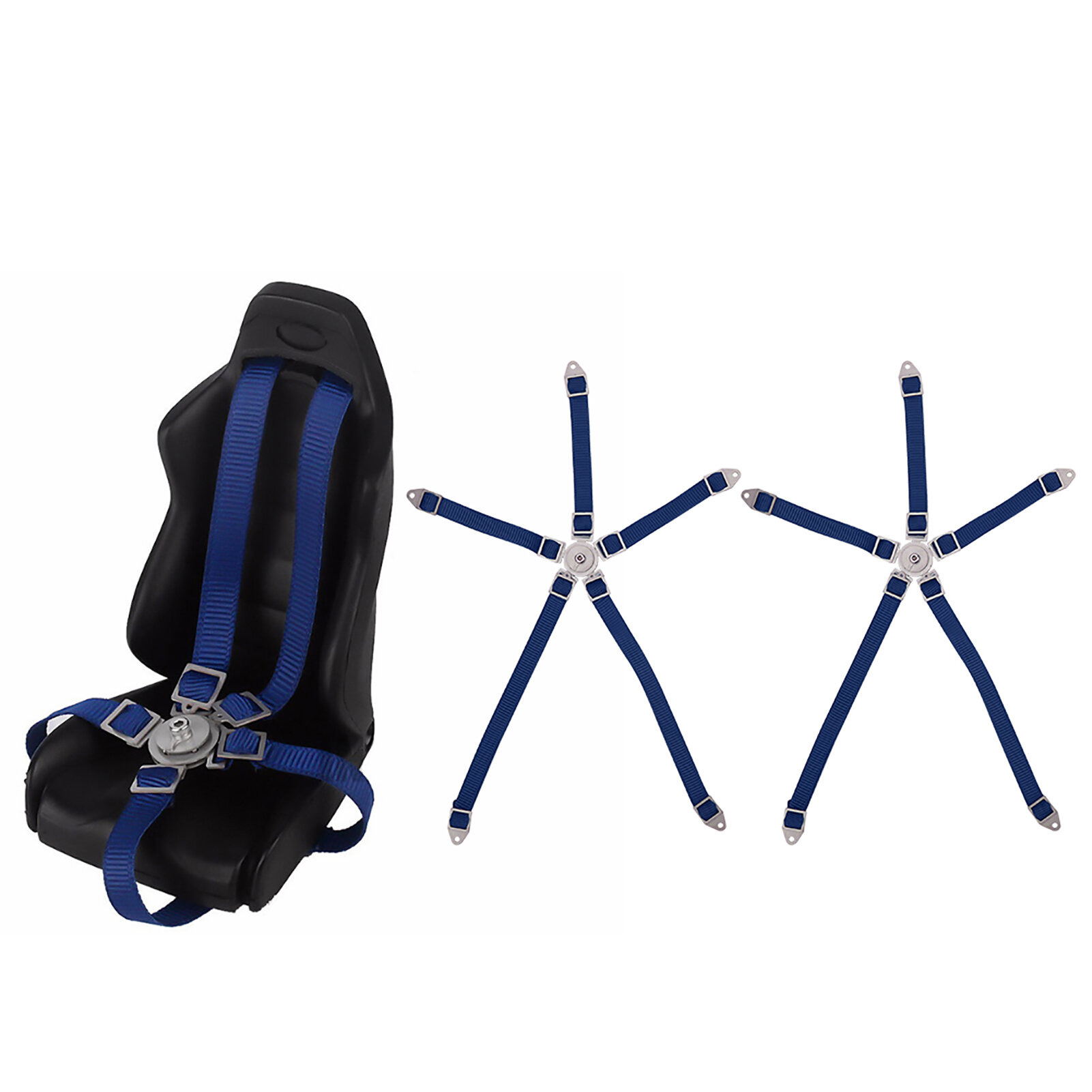 2 шт, имитация ремня безопасности водителя, ремень безопасности для осевого 1/10 90018 RC Course TruckBlue