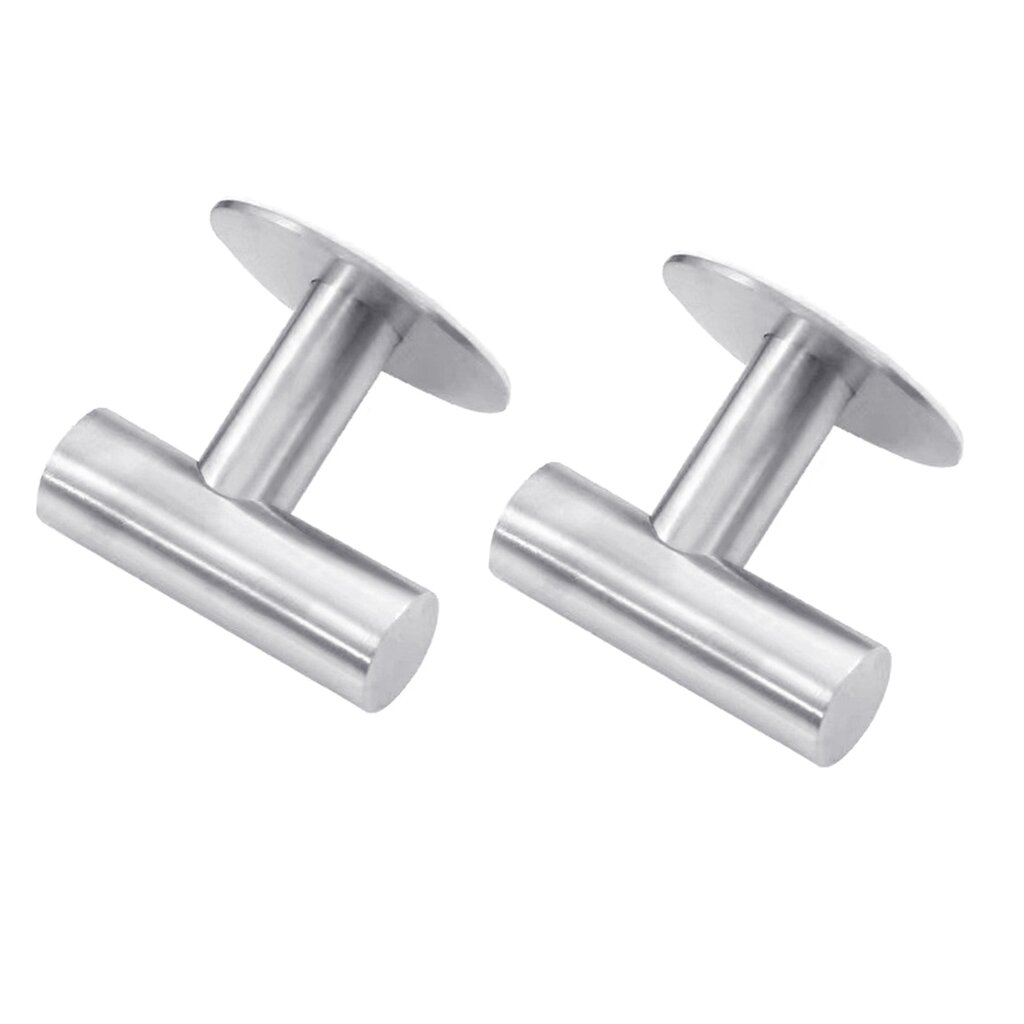 2 водонепроницаемых клейких крючка, душевая кабина из нержавеющей стали, круглые крючки для карточек без перфорации, крючки для полотенец и халатов