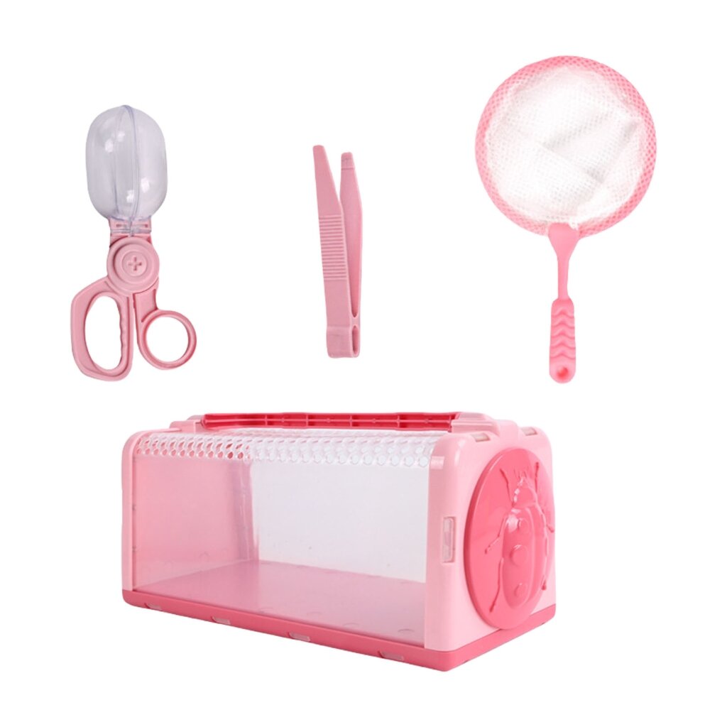 Детские наборы для улавливания насекомых с пинцетом и чистым контейнером для наблюдения за природой