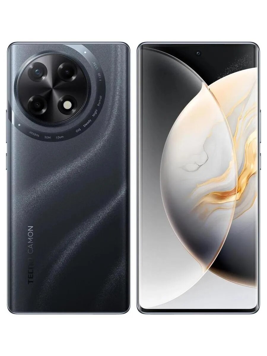 Смартфон TECNO Camon 30S 6/128Gb Celestial Black (TCN-CLA5.6