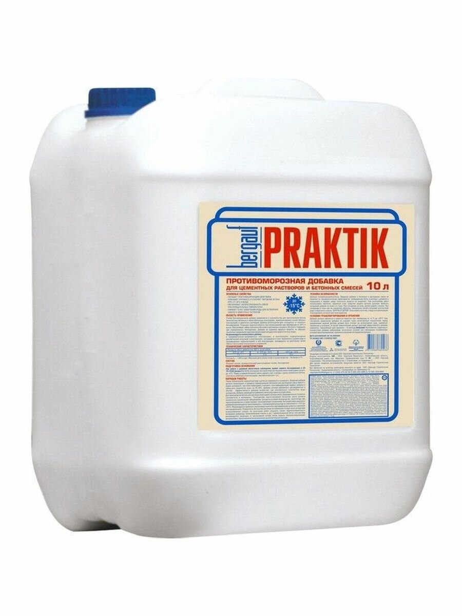 Противоморозная добавка Bergauf Praktik (до-15С) 10л.