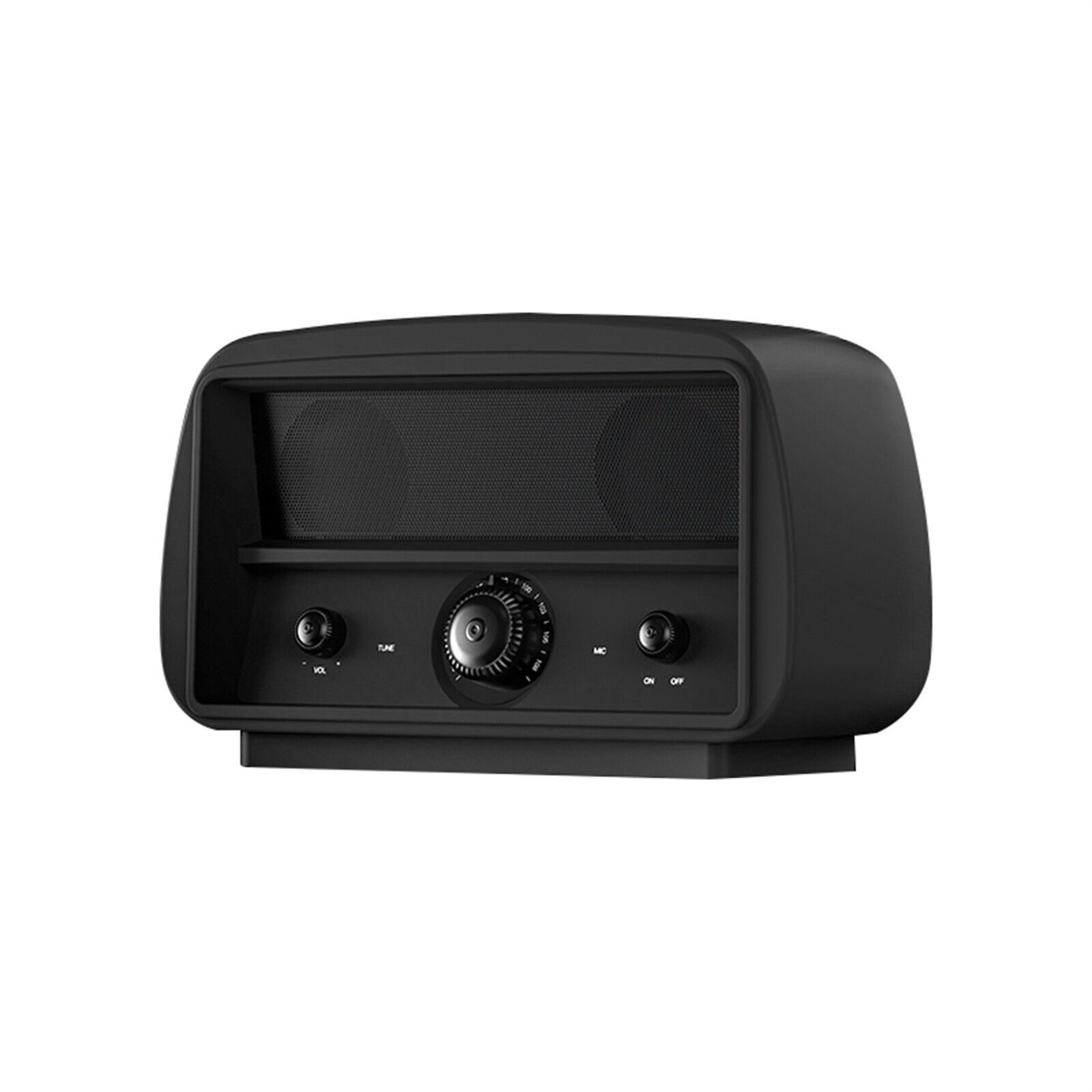 Динамик JY-68 BT Wireless FM Radio Subwoofer 1500mAh Sound Bar Music Player Clock 3D Bass Sound Box 3.5mm Audio TF Port для PC Laptop Smartphone Tablet MP3 MP4, цвет Черный, зеленый, материал ABS, мощность 3W*2, батарея 3.7V 1500mAh, размер