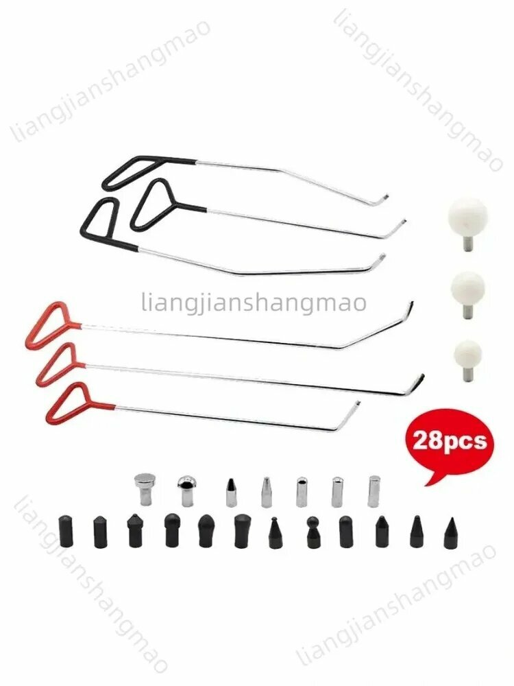 Крючки pdr пдр со сменными насадками. Инструмент для удаления вмятин без покраски. Ремонт вмятин.