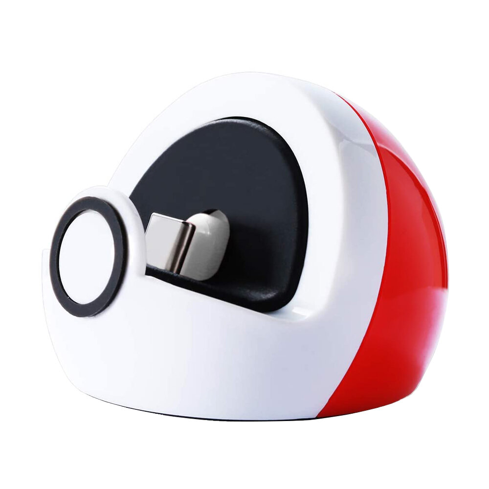 Док-станция для зарядки консолей Nintendo Switch и Switch Lite NS Nintendo Мини Портативная Стойка для Телефона Elf, Красно-Бело-Черный Цвет, Размер 5.2*5.2*4 см, Входное Напряжение 5V-1.5A/15V-2.6A, Выходное Напряжение 5V-1.5A/15V-2.6A, Интерфейсы