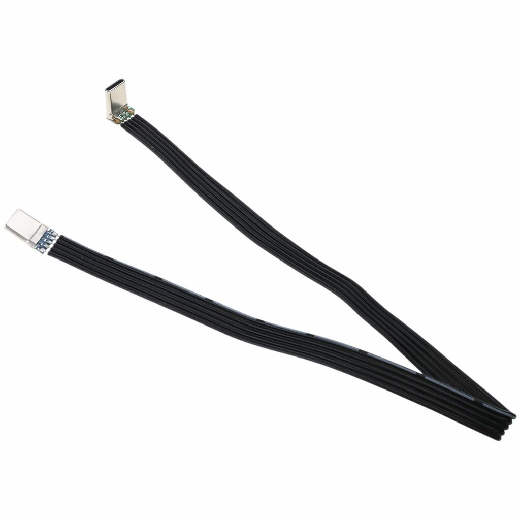 Кабель UsbC TypeC Soft Flat с разъемом для быстрой зарядки длиной 480 М
