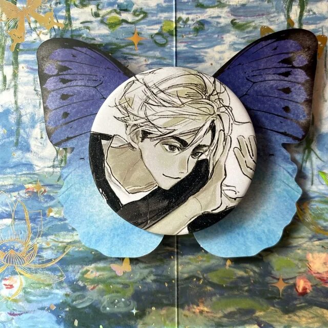 Брошь Haikyuu Shoyo Hinata Timeskip Sakusa Atsumu