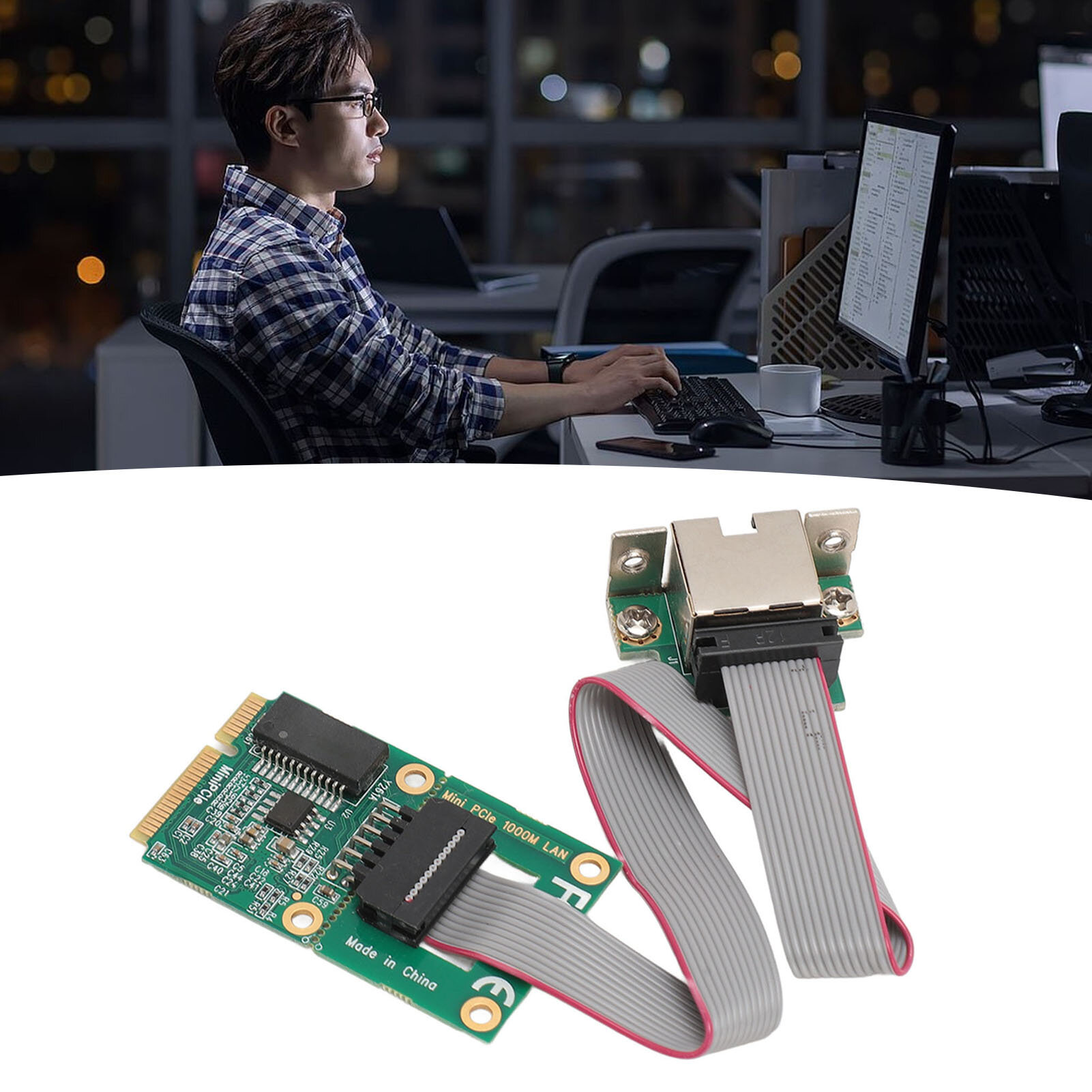 Mini PCI - сетевая карта — фото 1