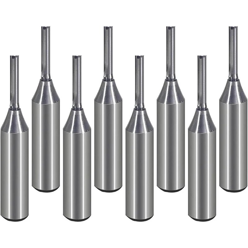 Фреза TCT прямая 2 зуба 12,7 мм для дерева 12.7x4x26mm