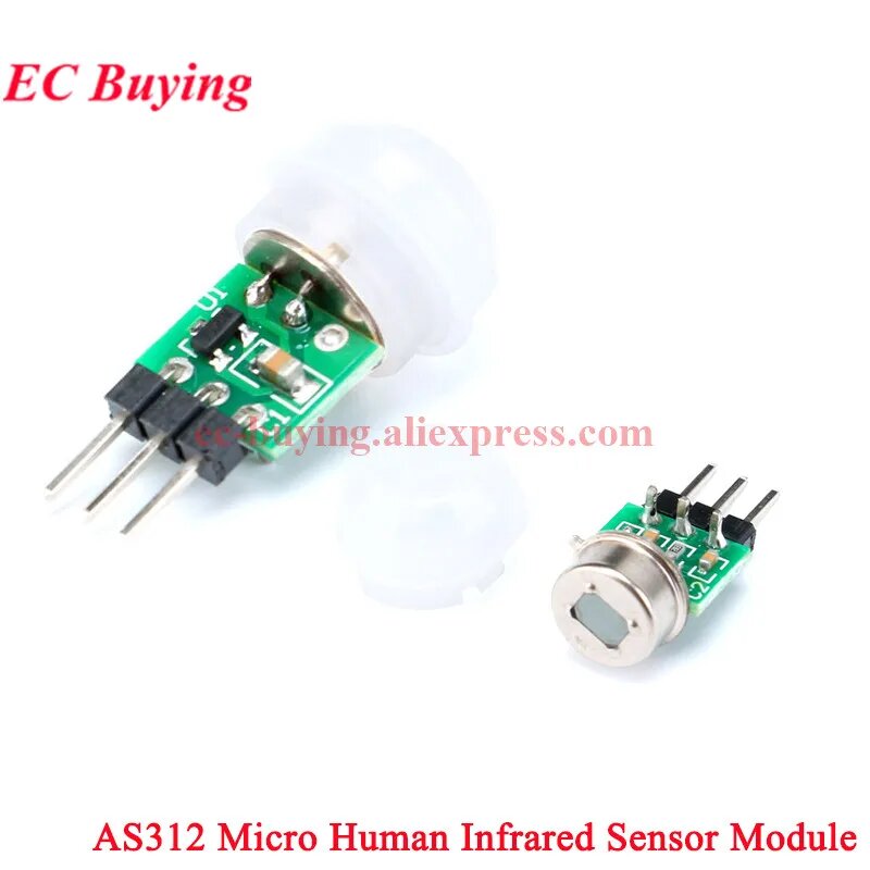 Датчик движения HC-SR501, SR505, AS312, SR312, RD624, SR602 для Arduino 2pcs, AS312 Sensor