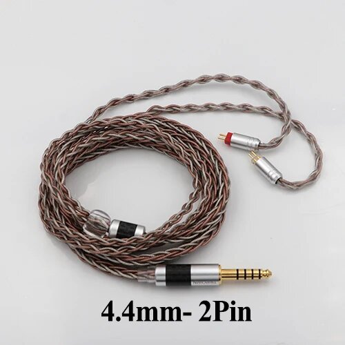 TRIPOWIN C8, 4.4mm-2Pin, серебряно-медные кабели