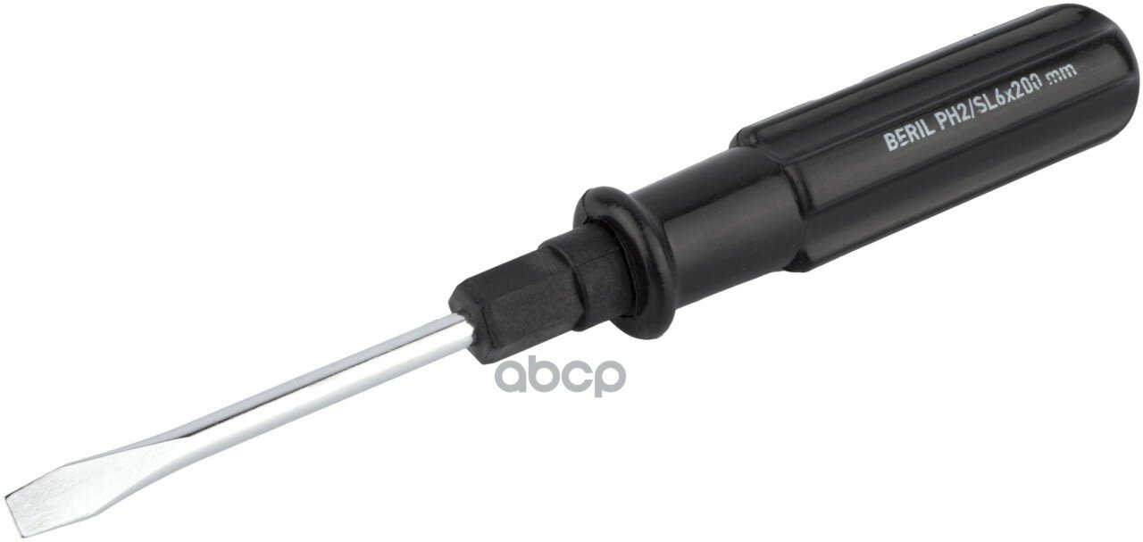 Отвертка комбинированная двухсторонняя 6*200мм магнитная BERIL BERiL TOOLS арт. 310006 - высокое качество товара по низкой