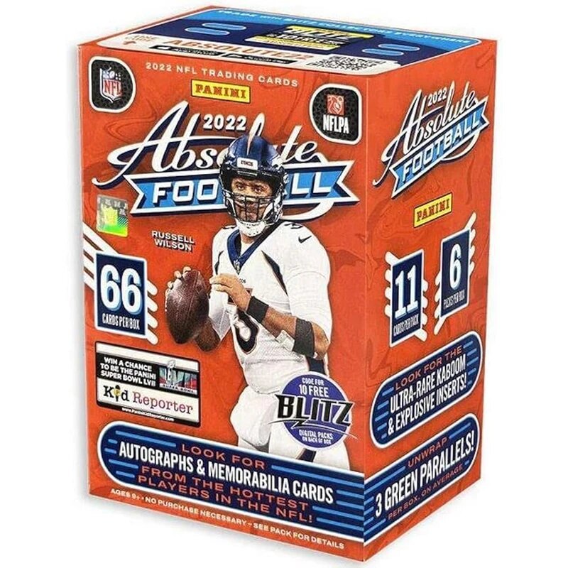 Panini Absolute Football 2022 Blaster Box, 1 Box-5