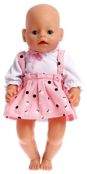 Интерактивный пупс Милая малышка, Сима-ленд, 42 см, 7015873 бежевый