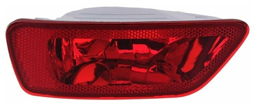 Задний левый противотуманный фонарь (крышка лампы) для Dodge Journey / Jeep Compass / Grand Cherokee 2011-2016, красный, ABS