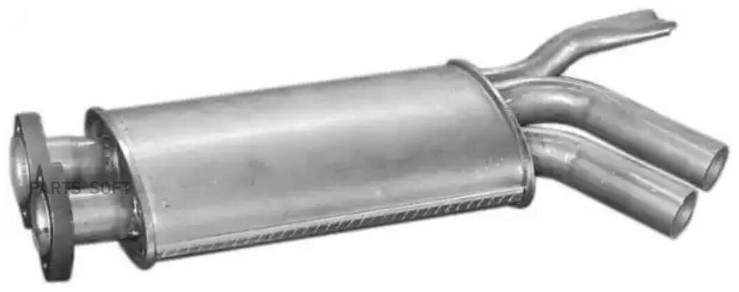 Глушитель средняя часть Polmostrow арт. 0376