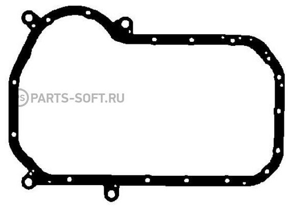 Прокладка поддона картон технический Elring 163520, 1 шт.