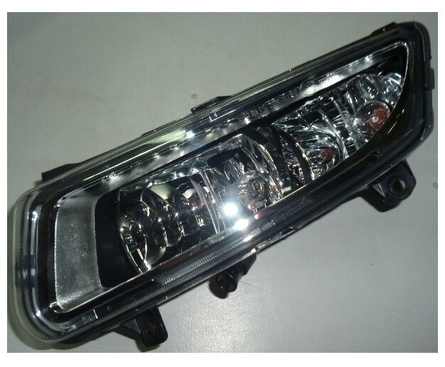 Фара противотуманная лев VW: POLO VI - 06/09- POLO SEDAN 15- (H8/P21W с DRL (дневн. ходов огни) (хэтчбэк) Depo арт. 441-2040L-UE